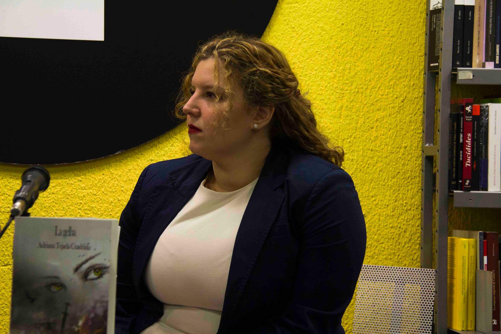 Fotos de la presentación de La gelba en Madrid – Adriana Tejada. Escritora